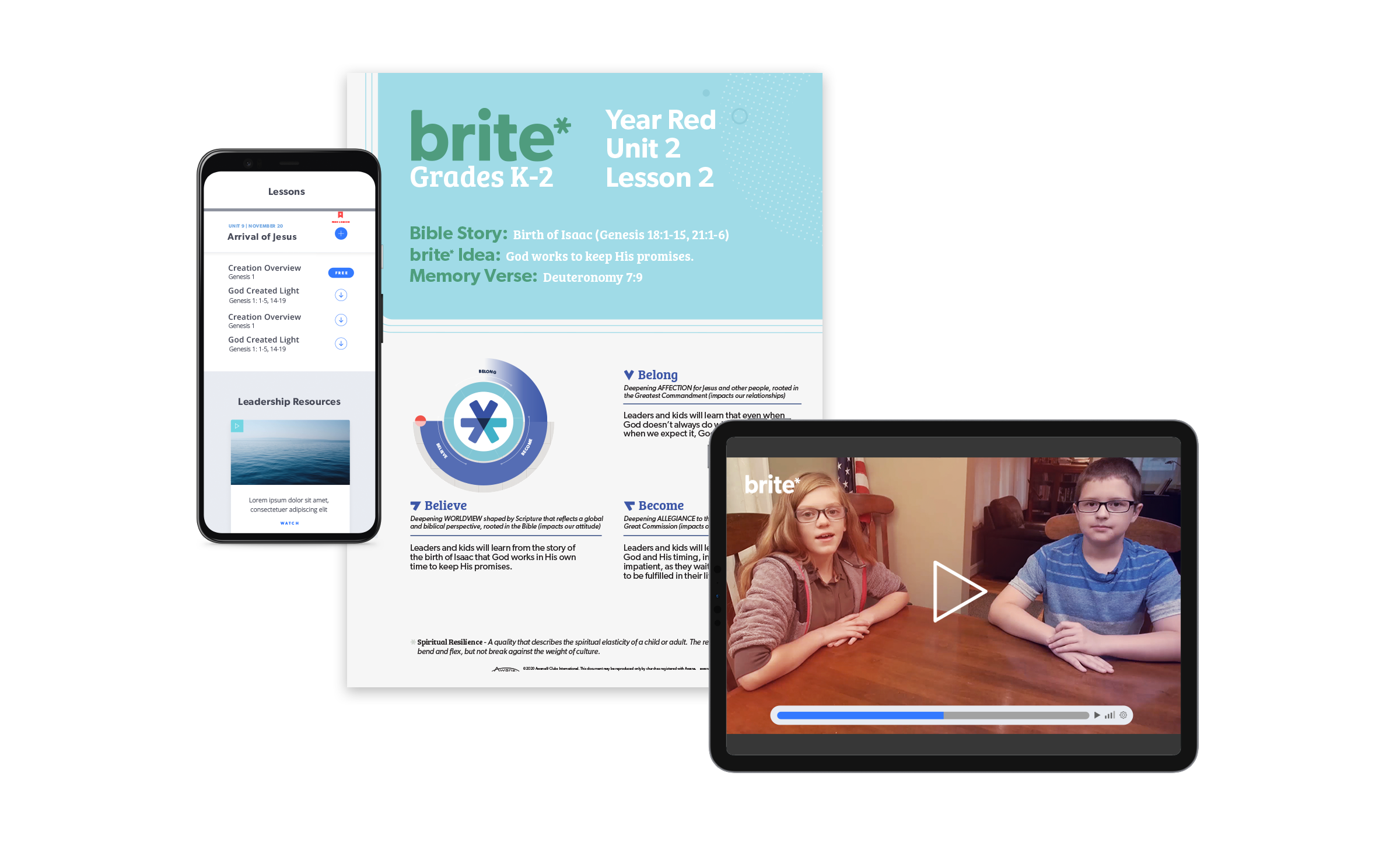 Test Brite Curriculum Website 2021 - Awana Basics