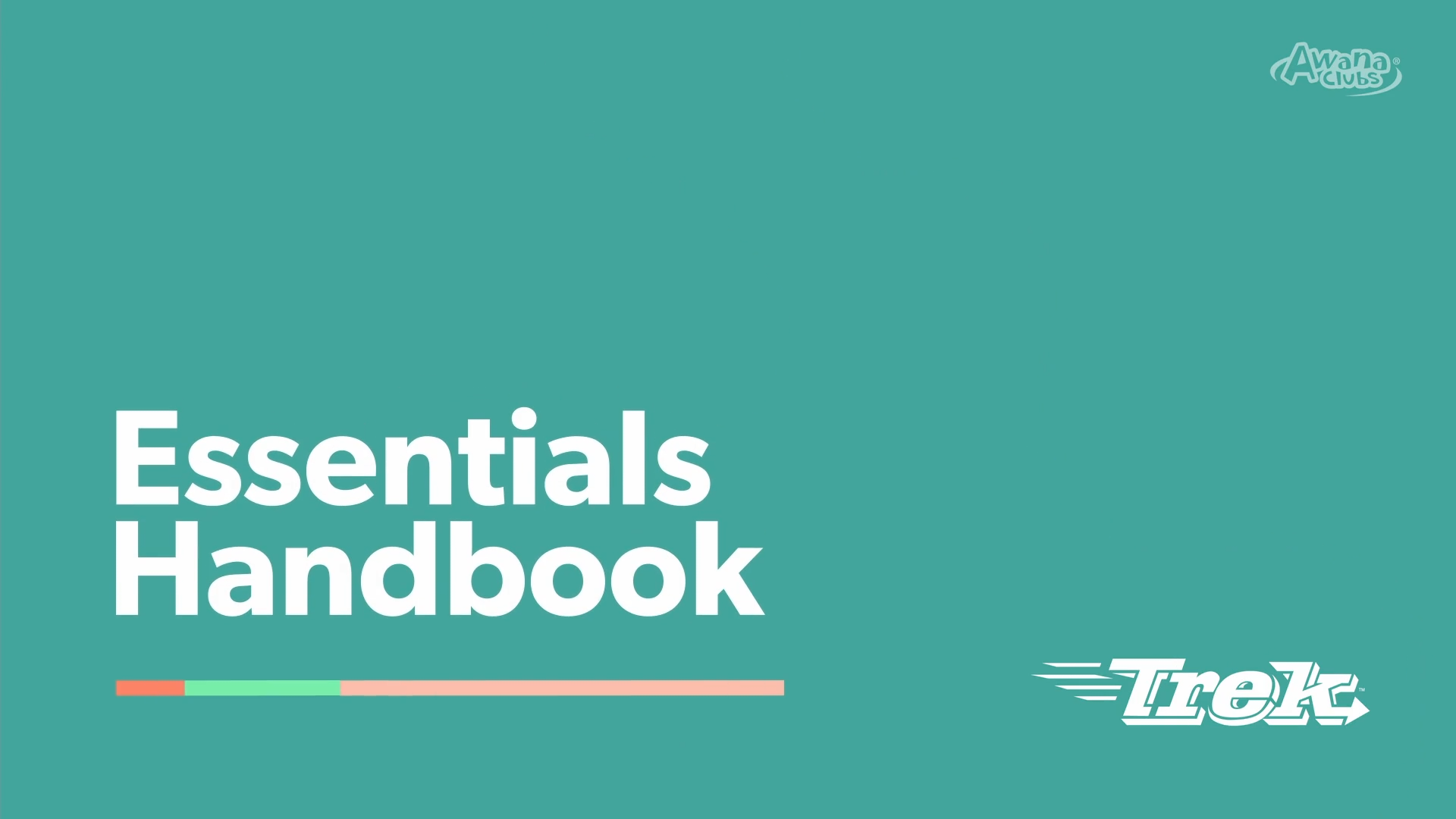 Trek Essentials Bible Study - Awana Basics
