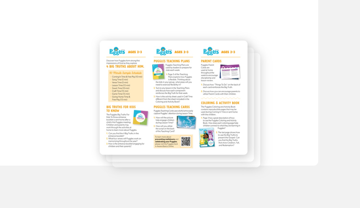 ABL Discovery Table Guides - Awana Basics